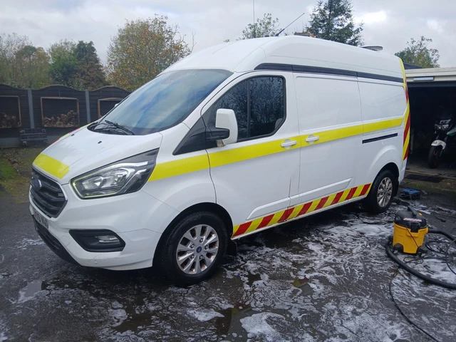 FORD TRANSIT CUSTOM top spec rear conversion Inc double bed £9,995.00 ...