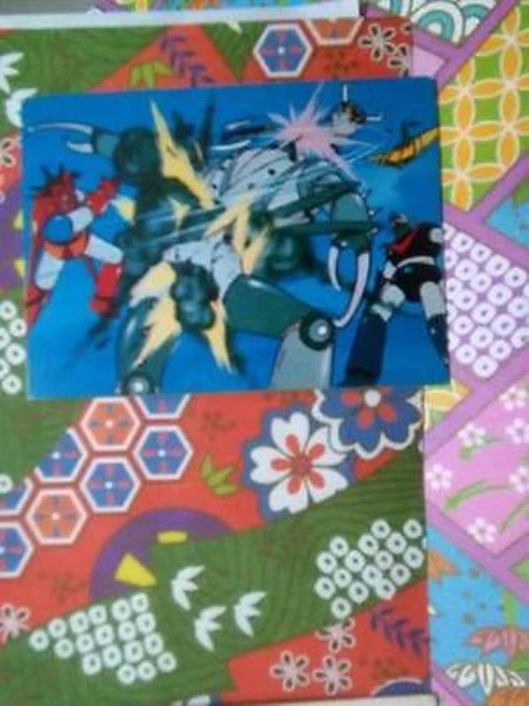 GETTER ROBOT G Geta Robo Great Mazinger Z Go Nagai Yamakatsu Mini Card ...