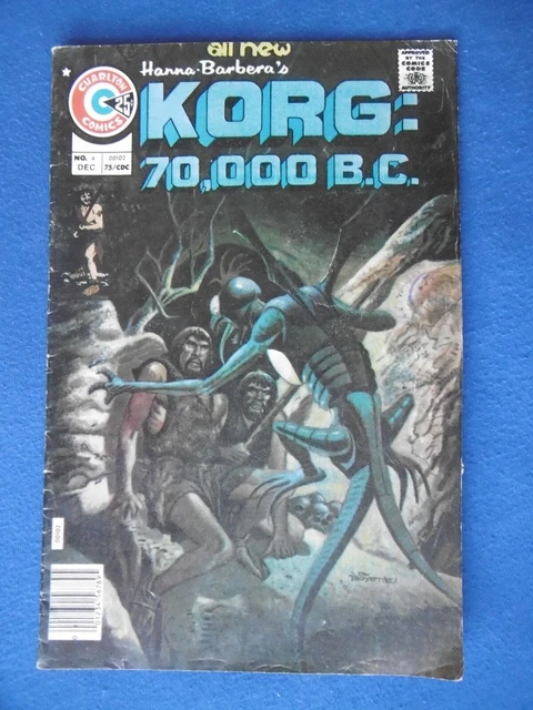 VINTAGE 1974 US Charlton Fantasy TV Show Comic Hanna Barberas KORG ...