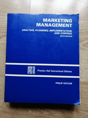 MARKETING MANAGEMENT TEXTBOOK 6th Edition Philip Kotler University ...
