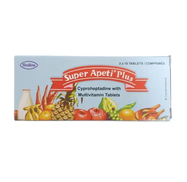 SHALINA SUPER APETI Plus 2×10 Tablets £14.00 - PicClick UK