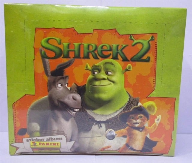 PANINI SHREK 2 Sticker Album 48 Packs Box NEW SEALED £26.88 - PicClick UK