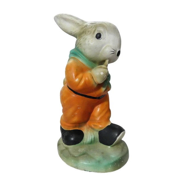 PETER RABBIT MONEY Box Beatrix Potter Rare Vintage Ceramic Figurine ...