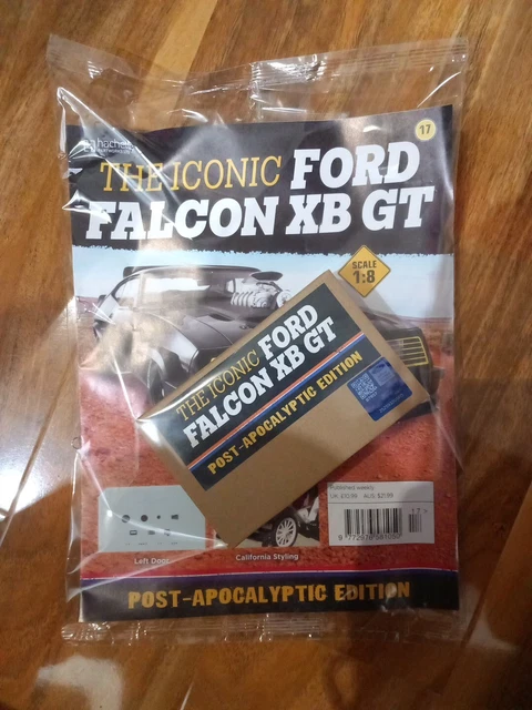 HACHETTE PARTWORKS, BUILD Your Own Iconic Ford Falcon XB GT,#17, Scale ...