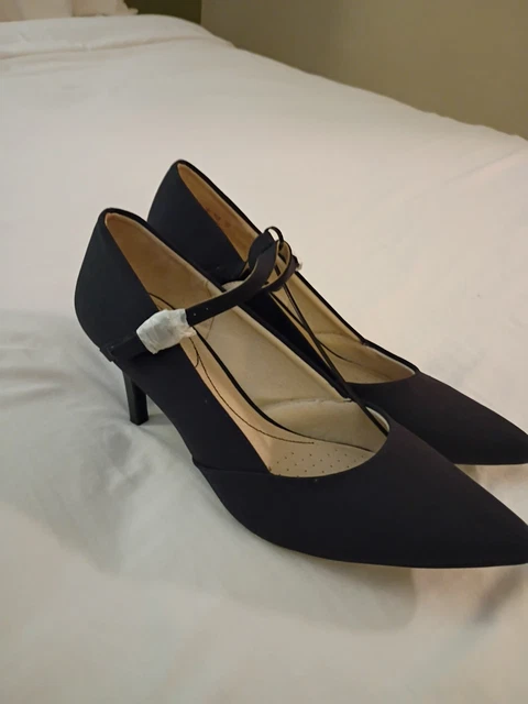 LIFE STRIDE BLACK Soft System Flex Heel Support Size 11M £18.07 ...