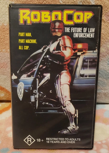ROBOCOP VHS VIDEO Tape R18+ CEL 1988 $30.00 - PicClick AU