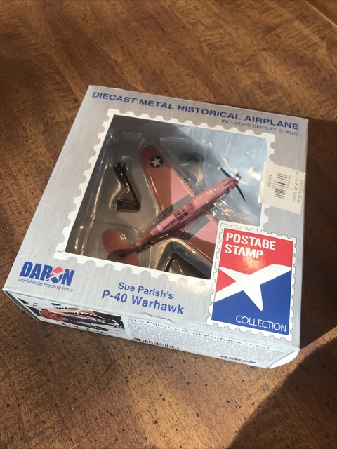 SUPER RARE SUE Parish’s p-40 warhawk Postage Stamp Planes collection ...