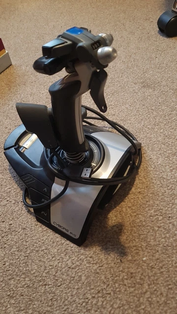 SAITEK PS24 CYBORG Evo USB Flight Joystick Controller For Pc SPARES AND ...