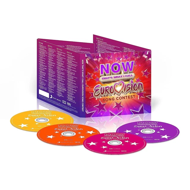 NOW THAT'S WHAT i call eurovision song contest 4cd digipak pre order ...
