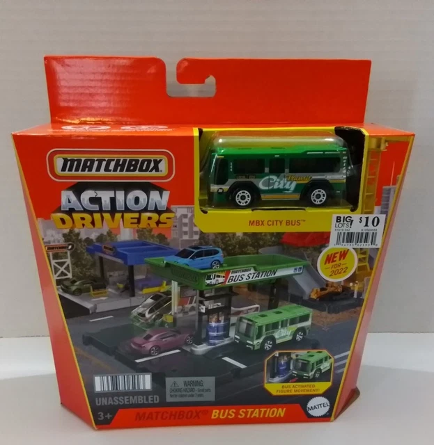 MATCHBOX ACTION DRIVERS Bus Station playset 2022 $17.99 - PicClick