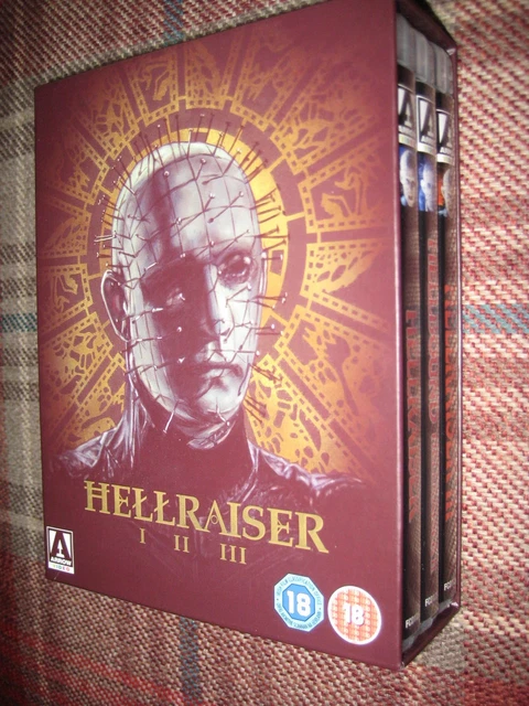 CLIVE BARKER'S HELLRAISER I Ii Iii Trilogy Boxset Blu Ray All Discs ...
