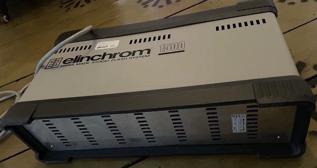 ELINCHROM 1500 CLASSIC Mains Studio Flash Controller £99.99 - PicClick UK
