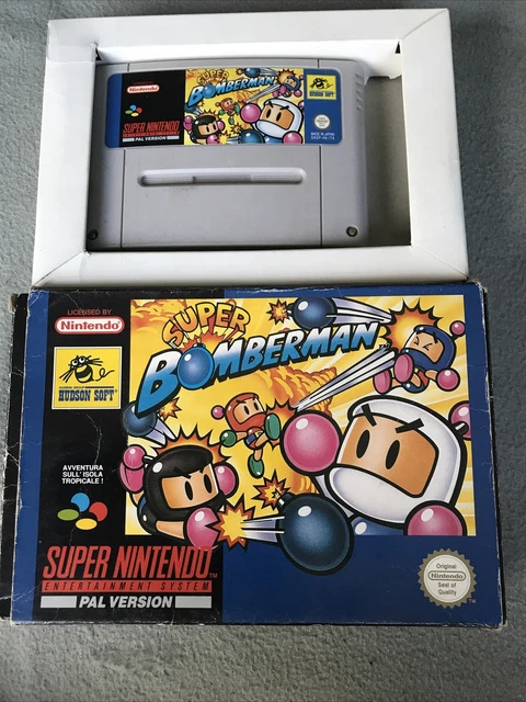 SUPER BOMBERMAN / Super Nintendo SNES / PAL / EUR 69,00 - PicClick FR