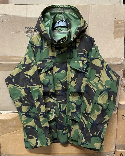 GENUINE VINTAGE DUTCH Army Smock Parka Goretex Nl Dpm Camo Super Ex ...