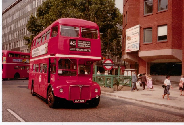 LONDON BUS PHOTO - RM2101 (HT) route 45 £0.60 - PicClick UK
