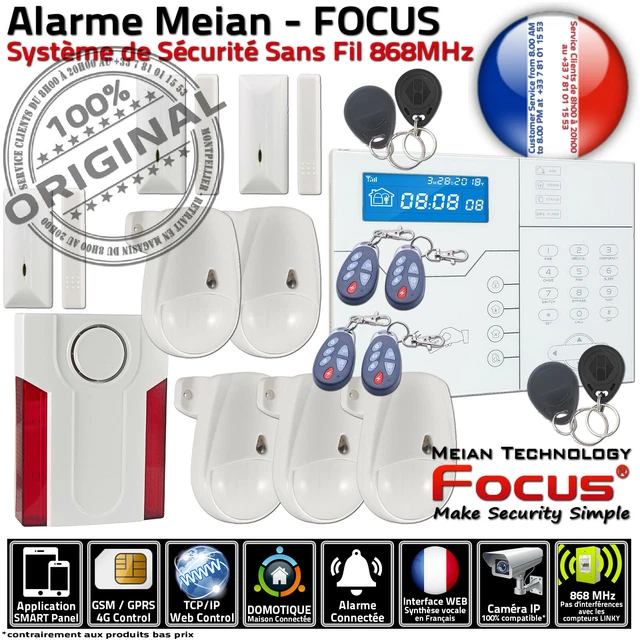 LOFT FOCUS ST-VGT 868MHz Wireless Atlantic Compatible Connected Alarm £ ...