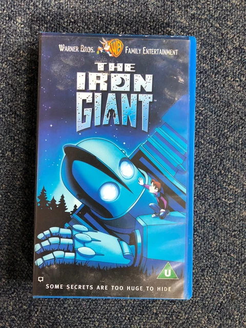 THE IRON GIANT Box VHS Set including exclusive Toy Figure - 1999 Warner ...