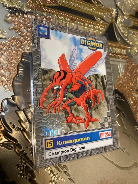 DIGIMON ANIMATED EXCLUSIVE Series 1 1999 18 of 34 Kuwagamon Upper Deck ...
