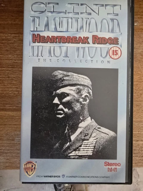 HEARTBREAK RIDGE 1986 Clint Eastwood Collection VHS Video Tape £2.06 ...