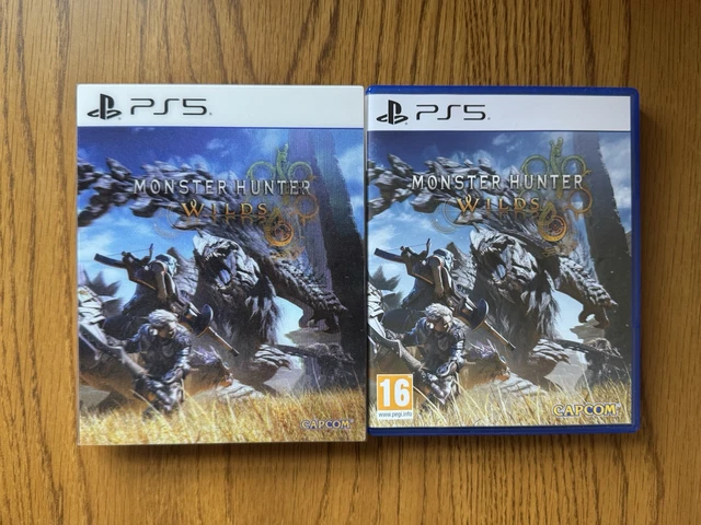 MONSTER HUNTER WILDS PS5 - With Lenticular Case Sleeve £47.52 - PicClick UK