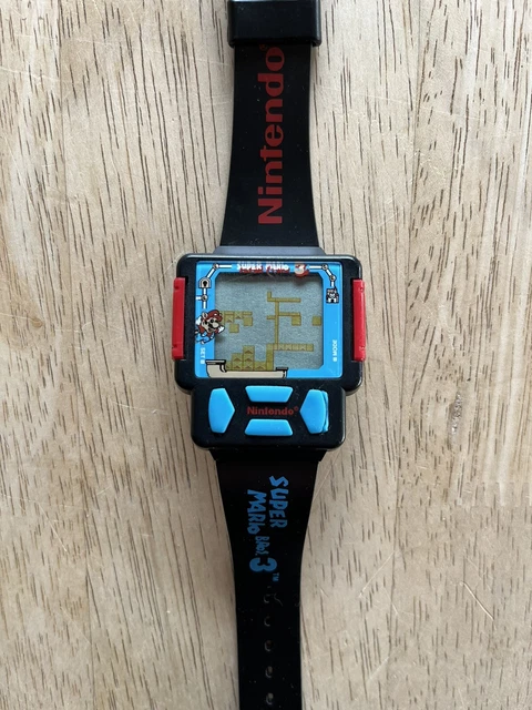 RETRO NINTENDO SUPER Mario Bros 2 video game wrist watch Zeon 8319 SJ ...