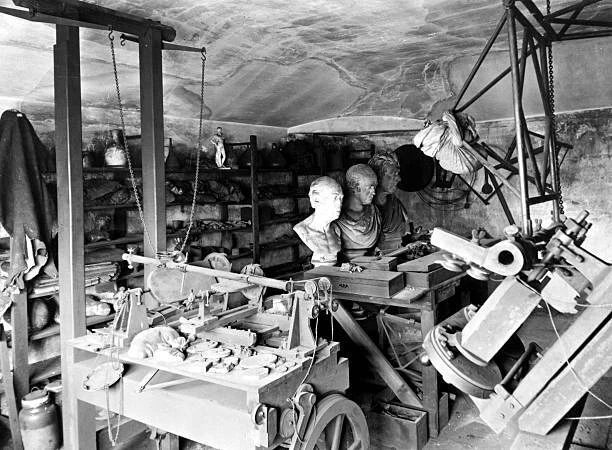 THE WORKSHOP OF Scottish Engineer James Watt In 1924 Old Photo 1 EUR 6 ...