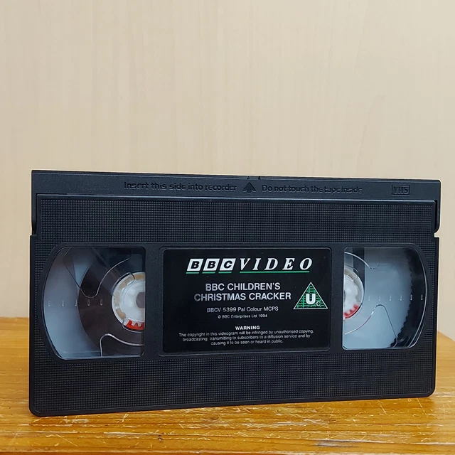 BBC CHILDRENS CHRISTMAS Cracker Vhs 1994 No Cover 5399 Pingu Noddy ...