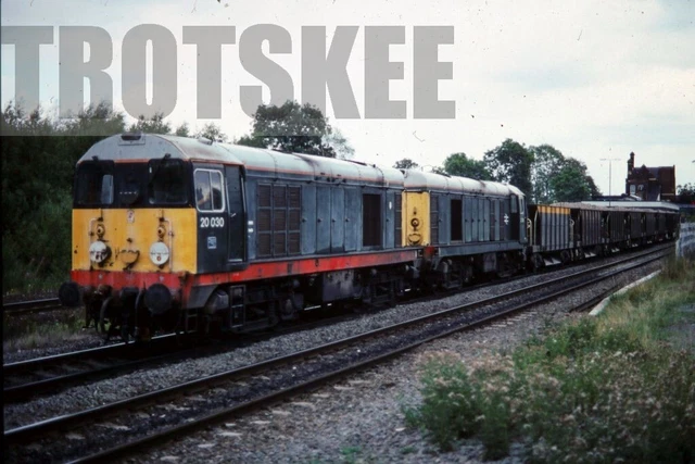 35MM SLIDE BR British Railways Diesel Loco Class 20 20030 Water Orton ...