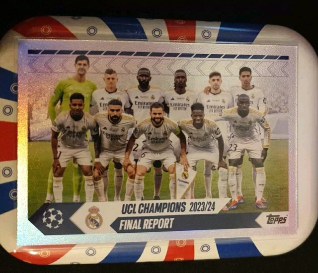 UCL CHAMPIONS 2023/24 Final Report Match Attax 2024/2025 24/25 UCL FR £1.00 - PicClick UK