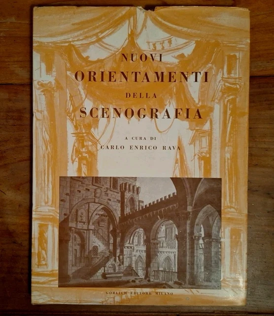 NUOVI ORIENTAMENTI DI Scenografia Carlo Rava Görlich 1965 Teatro ...