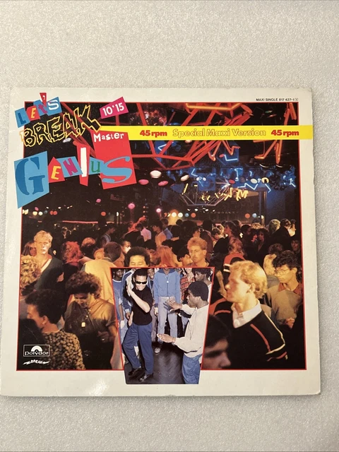 MASTER GENIUS - Let's Break - 12" Single 817 427-1 VG+/VG+ £6.53 - PicClick UK