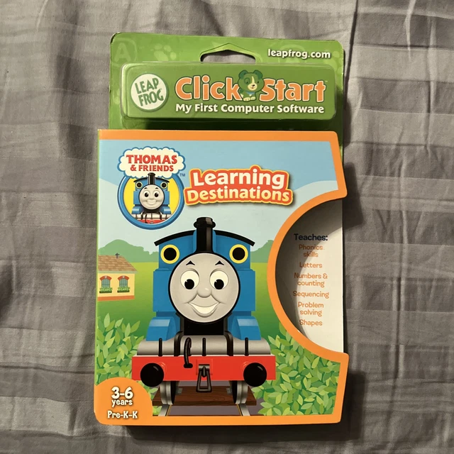 LEAPFROG CLICKSTART EDUCATIONAL Cartridge Thomas & Friends Learning ...