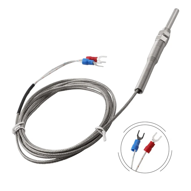 CAPTEUR DE TEMPÉRATURE thermocouple type K haute précision 30 mm sonde en acie EUR 8,12 ...