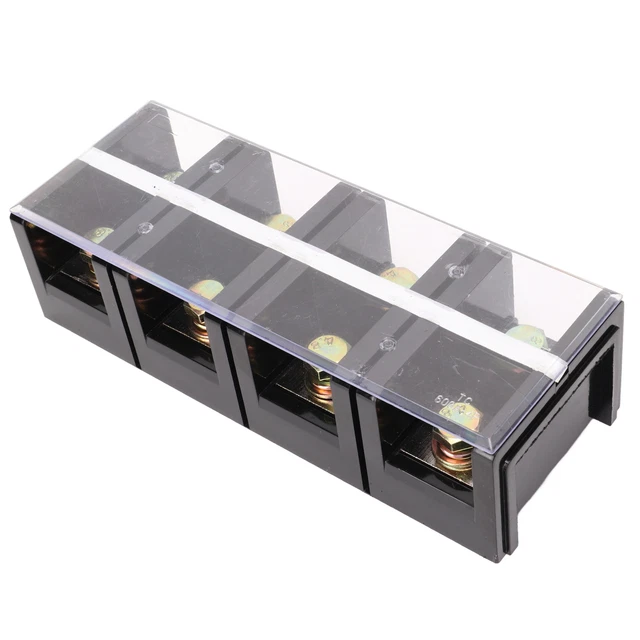 Barrier Terminal Strip Block 600a 600v High Current Dual Row Locking Termina Ftd 82 62