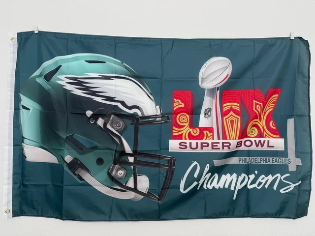 PHILADELPHIA EAGLES 2024-2025 Super Bowl LIX Champions Philly Helmet ...