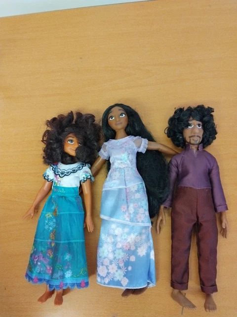 DISNEY ENCANTO ISABELA ,mirabel And Bruno Dolls 11" ️CHARITY £6.99 ...