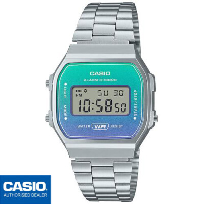 CASIO A168WERB-2AEF A168WERB-2A ORIGINAL Vintage ICONIC VAPORWAVE SERIES £56.96 - PicClick UK