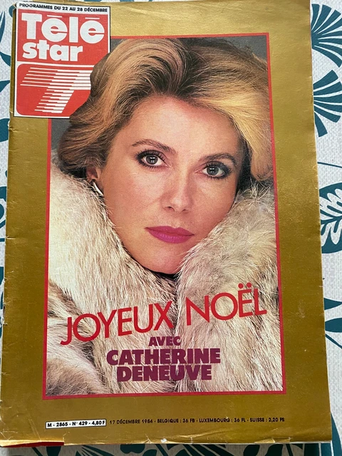 TELE STAR N°429 Du 17/12/84 Catherine Deneuve EUR 10,00 - PicClick FR