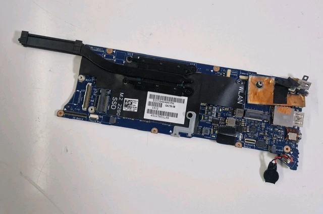 DELL LAPTOP XPS 13 9360 Motherboard i7-8550U 16GB LA-F05 0MJ08X Tested ...