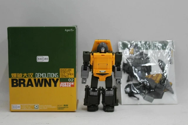 BADCUBE TRANSFORMERS OLD Timer Series Masterpiece OTS-02 Brawny Action ...