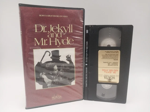 DR. JEKYLL AND Mr. Hyde (1941) VHS 1985 Spencer Tracy Ingrid Bergman ...