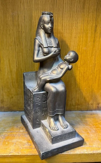 RARE ANCIENT EGYPTIAN ANTIQUES Statue Goddess Isis Breastfeeding for ...