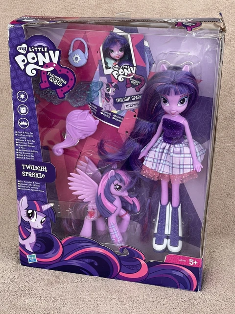 MY LITTLE PONY Equestria Girls Twilight Sparkle Doll & Pony Set New Rare £60.00 - PicClick UK