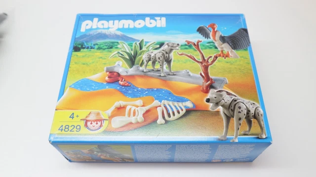 PLAYMOBIL 4829 LOT safari paysage dessert savane utilisation faune 4830 ...