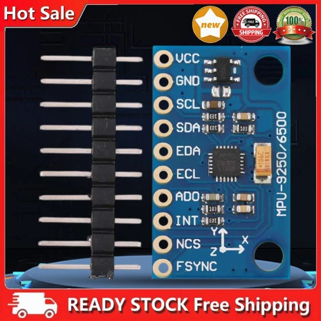 GYRO+ACCELERATOR+MAGNETOMETER SENSOR MODULES IIC/SPI Sensing Modules 3 ...