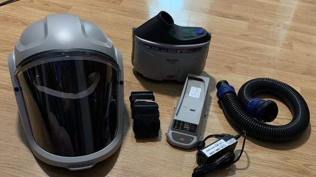 3M PAPR RESPIRATOR, Versaflo Powered Air Purifying Respirator Kit, TR ...