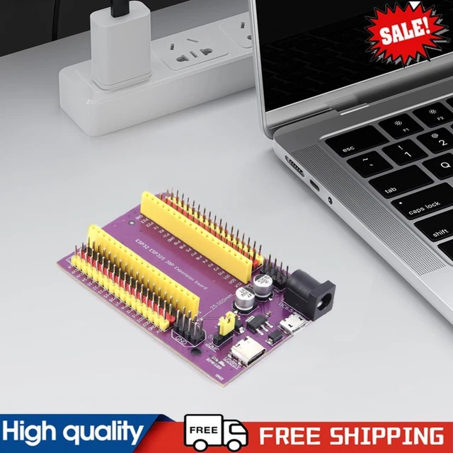 ESP32 DEVELOPMENT BOARD NodeMCU-32S Lua TYPE-C/MICRO GPIO Expansion Board ~G £5.15 - PicClick UK