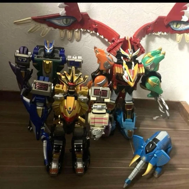 MEGAZORD POWER RANGERS Wild Force Sentai Gaoranger Gao Icarus Gao King ...