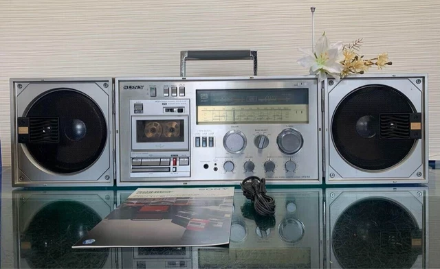 SONY CFS-88 4 band radio cassette player Tested and Maintained Used ...