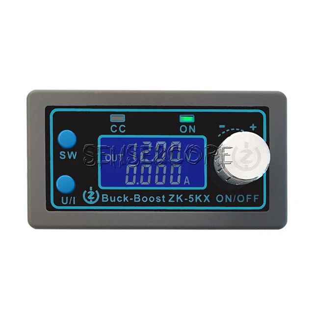 CNC DC DC Buck Boost Converter CC CV 0.6-36V 5A Adjustable Power Supply ... CNC DC DC Buck Boost Converter CC CV 0.6-36V 5A Adjustable Power Supply ...